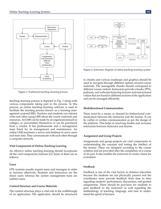 A Comprehensive Study on Online Teaching–Learning (OTL) System and ...