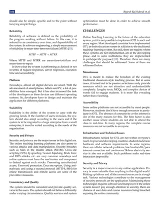 A Comprehensive Study on Online Teaching–Learning (OTL) System and ...