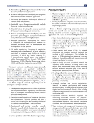 Prospectus of chemical engineering review | PDF