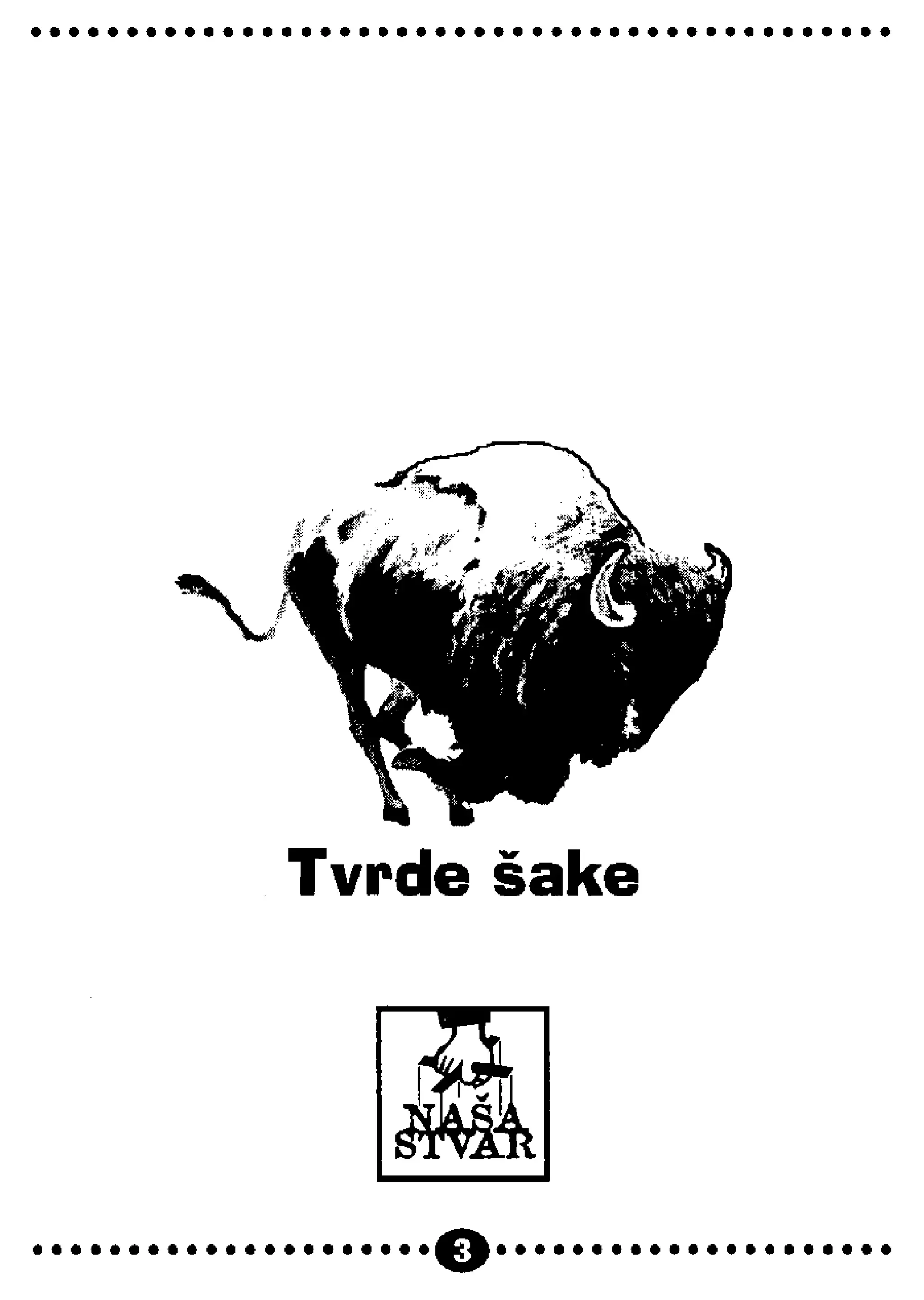 Bijeli bizon 005. tvrde sake | PDF