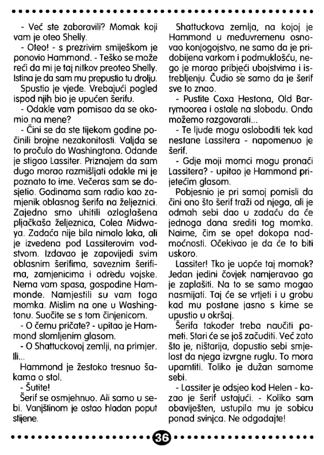 Bijeli bizon 005. tvrde sake | PDF