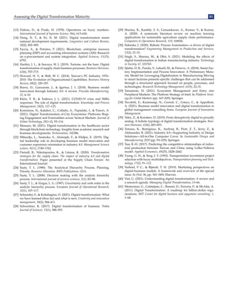 Assessing the Digital Transformation Maturity of Motherboard Industry: A Fuzzy AHP Approach ...