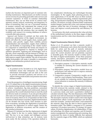 Assessing the Digital Transformation Maturity of Motherboard Industry: A Fuzzy AHP Approach ...