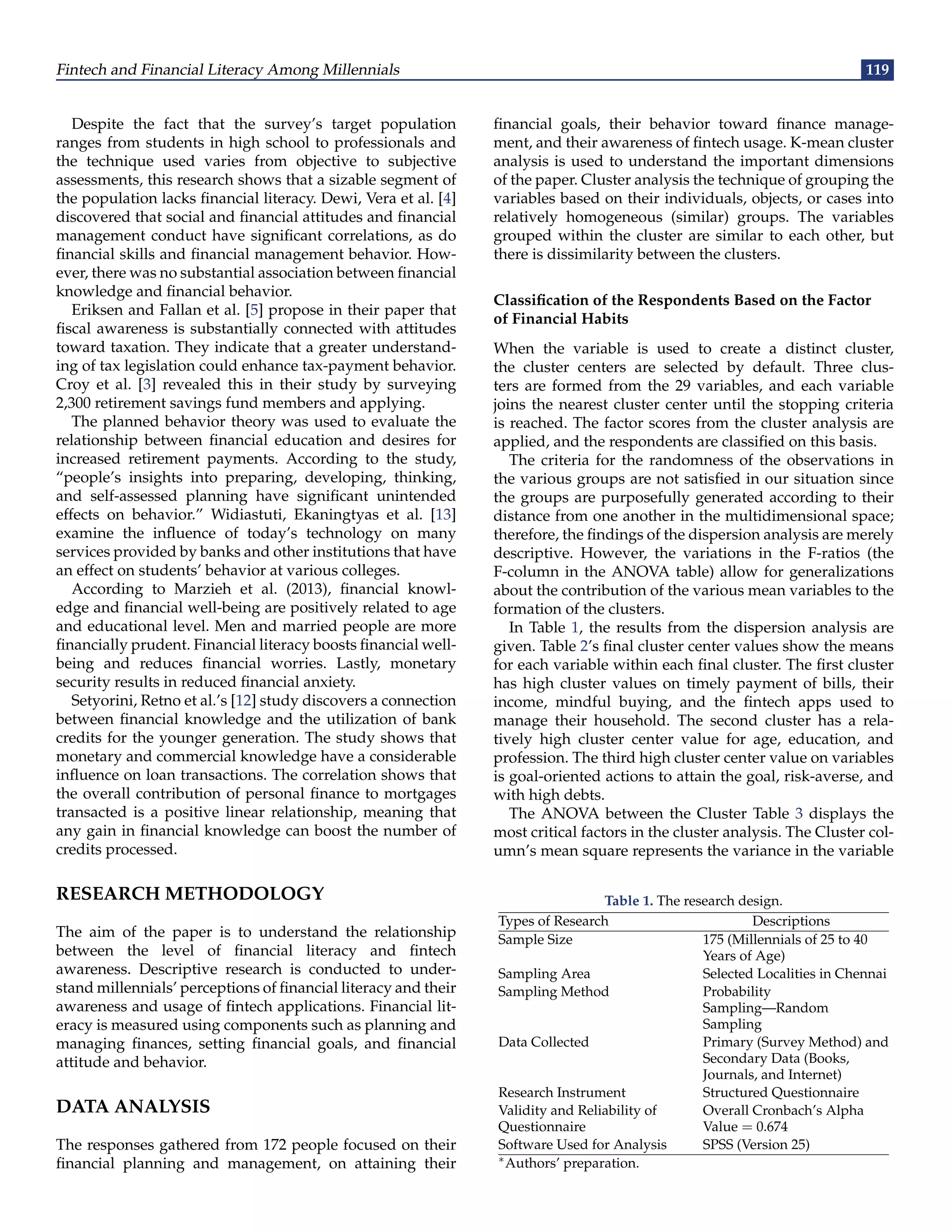 Millennium Generation Financial Literacy and Fintech Awareness | PDF