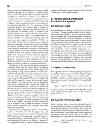 Emotion Recognition Based on Speech Signals by Combining Empirical Mode ...