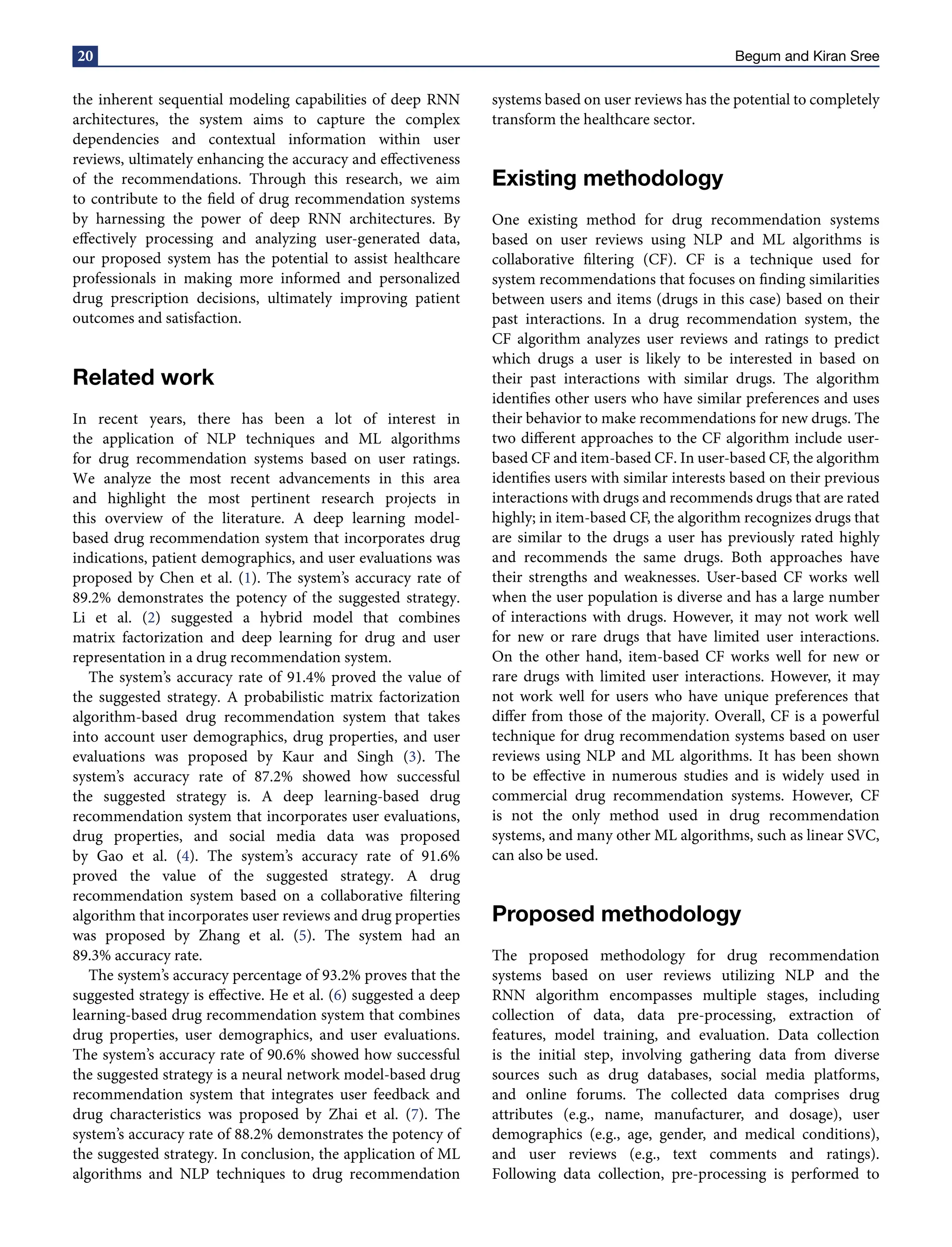 Drug Recommendation Using Recurrent Neural Networks Augmented With Cellular Automata Pdf