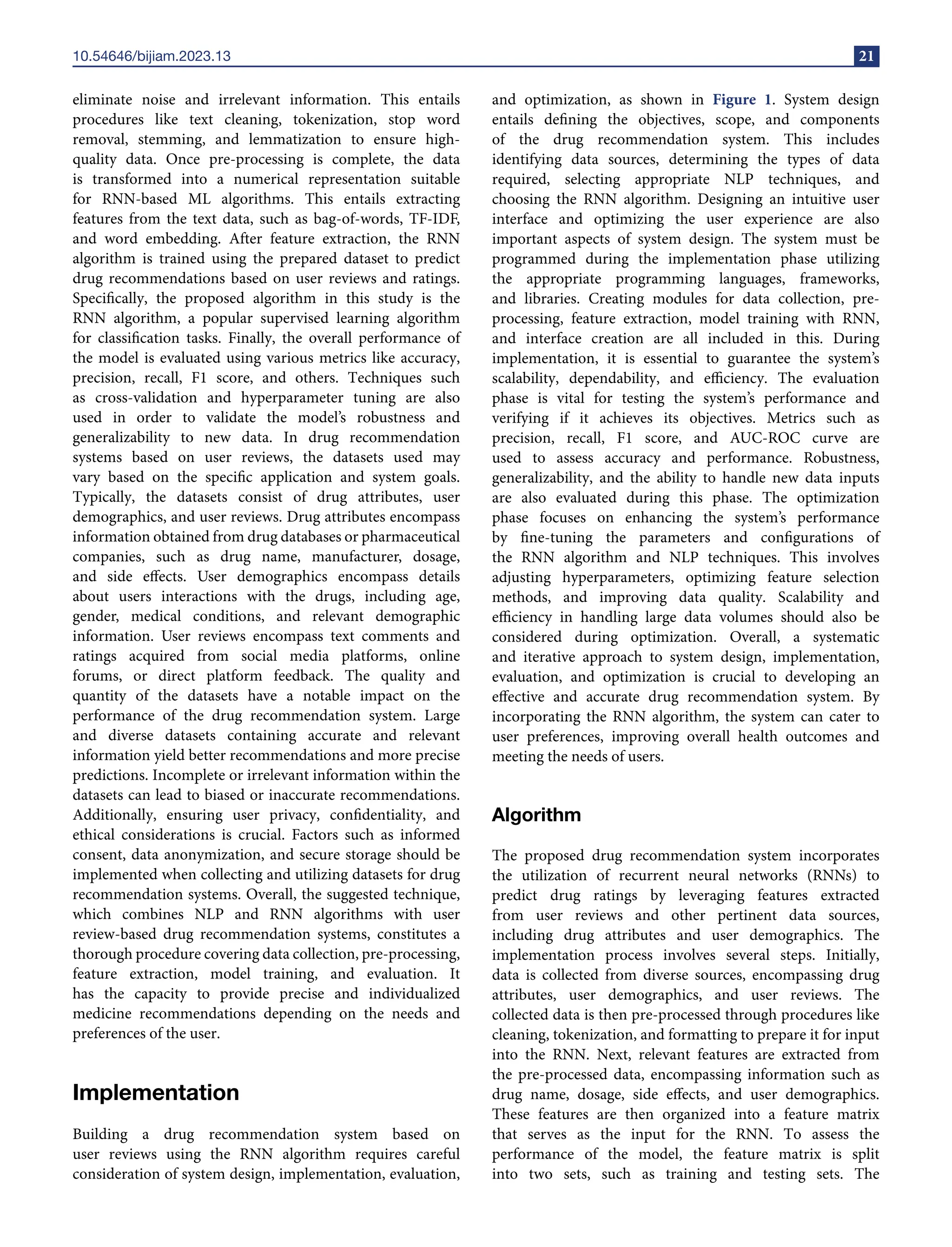 Drug Recommendation Using Recurrent Neural Networks Augmented With Cellular Automata Pdf