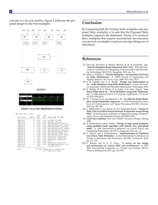 An Efficient Design of 16 Bit MAC Unit using Vedic Mathematics | PDF | Computer Software and ...