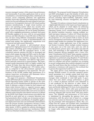 Virtualization in Distributed System: A Brief Overview | PDF