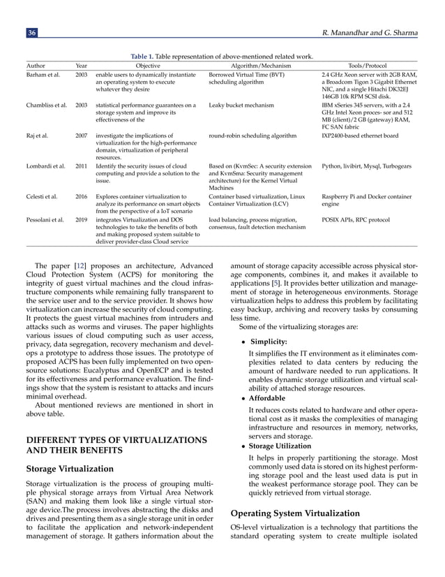 Virtualization in Distributed System: A Brief Overview | PDF | Operating Systems | Computer ...