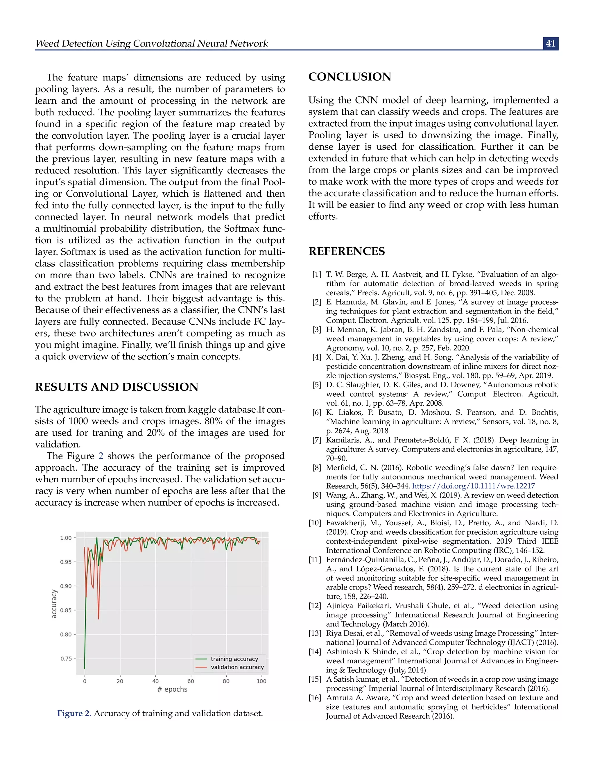 Weed Detection Using Convolutional Neural Network | PDF | Agriculture | Industries