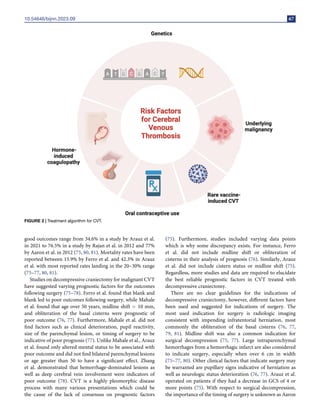 Intracranial venous sinus thrombosis: Medical and surgical management ...