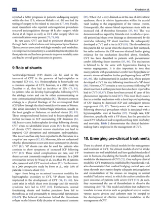 Intracranial venous sinus thrombosis: Medical and surgical management ...