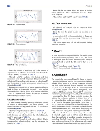 Applying Lean Six Sigma to improve garment production processes-A case ...