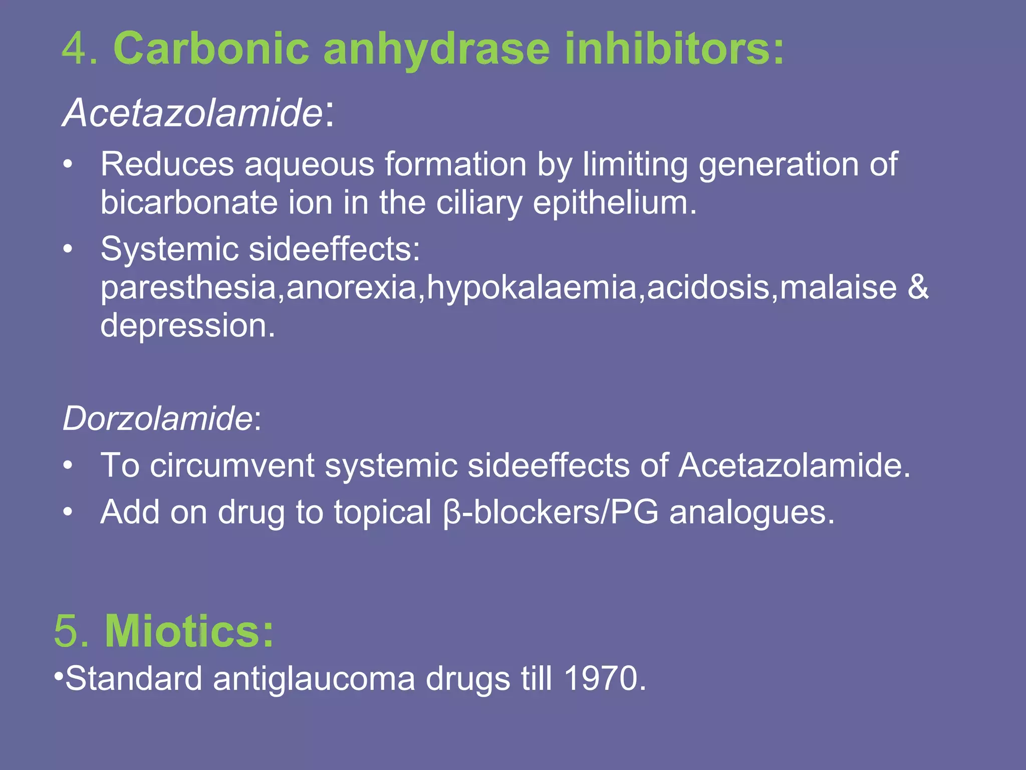 BETA -BLOCKERS AND GLAUCOMA | PPT