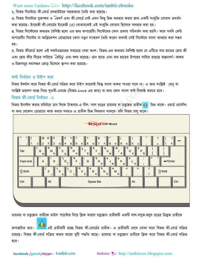 Bijoy bangla type by tanbircox | PDF