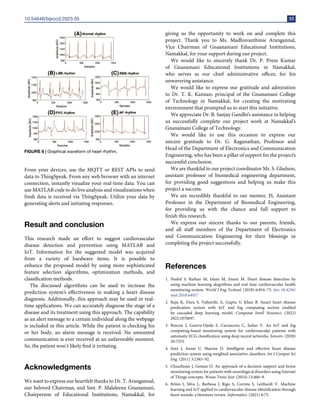Identification and alertness of cardiovascular disease using MATLAB with IoT | PDF