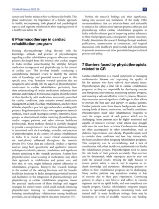 Cardiac rehabilitation adherence: A multifaceted approach | PDF
