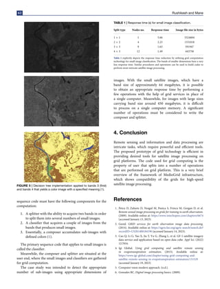 A case study: Grid services for satellite image processing | PDF | Technology Industry | Industries