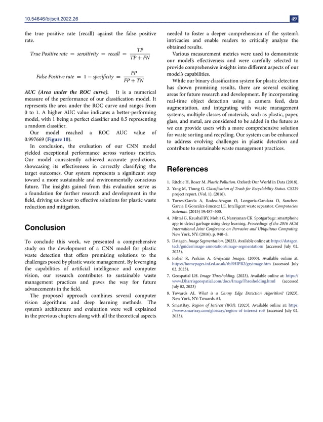 CNN-based plastic waste detection system | PDF