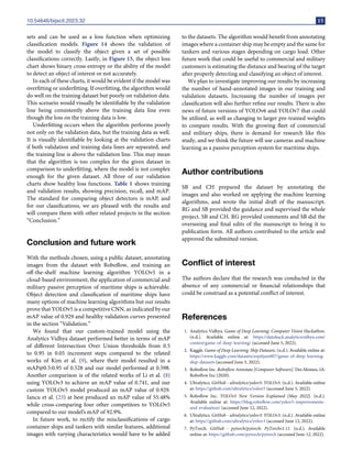 Object detection and ship classification using YOLOv5 | PDF