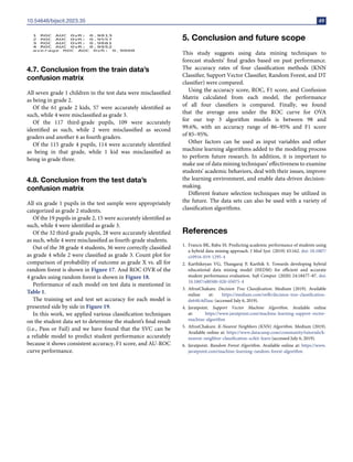 Data mining approach to predict academic performance of students | PDF