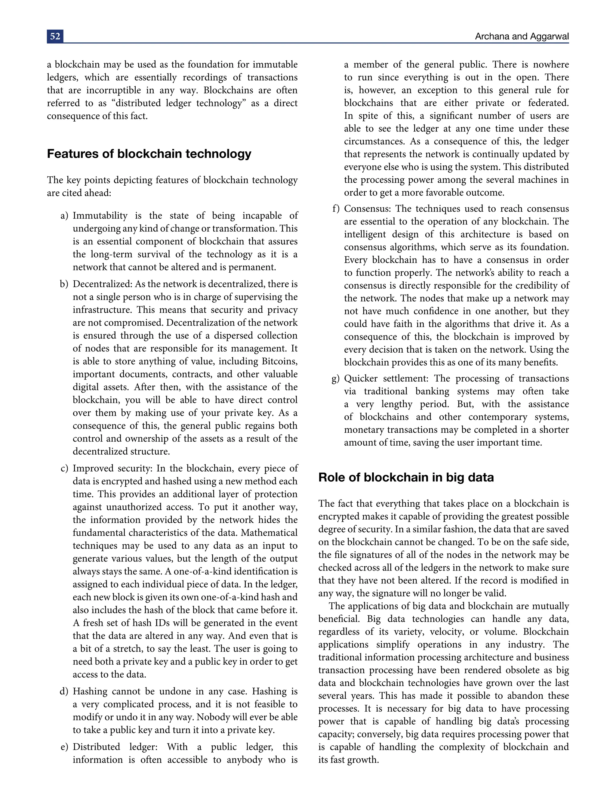 An Improvement In The Safety Of Big Data Using Blockchain Technology Pdf