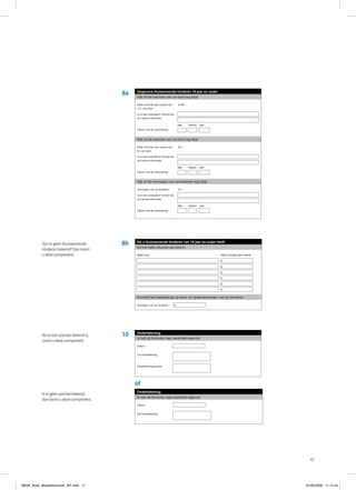 Bijstand Mutatieformulier | PDF