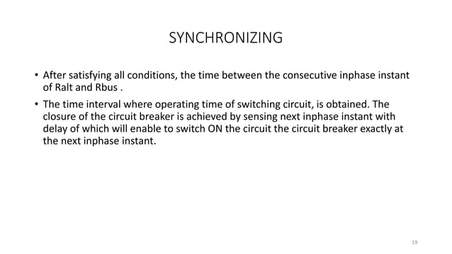 microprocessor based automatic synchroniser (8085) | PPTX | Dance and Electronic Music | Music