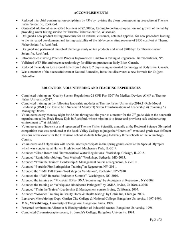 Biju joseph's resume 2017 | PDF