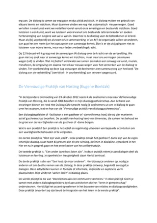 Bijzondere ontmoetingen dialoog | PDF