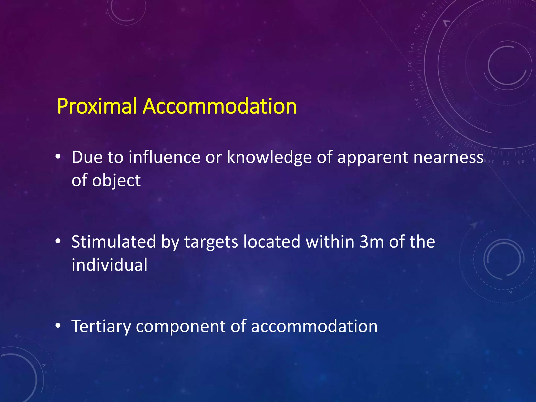 Accommodation/ Accommodation of Eye, Measurement of Accommodation of ...