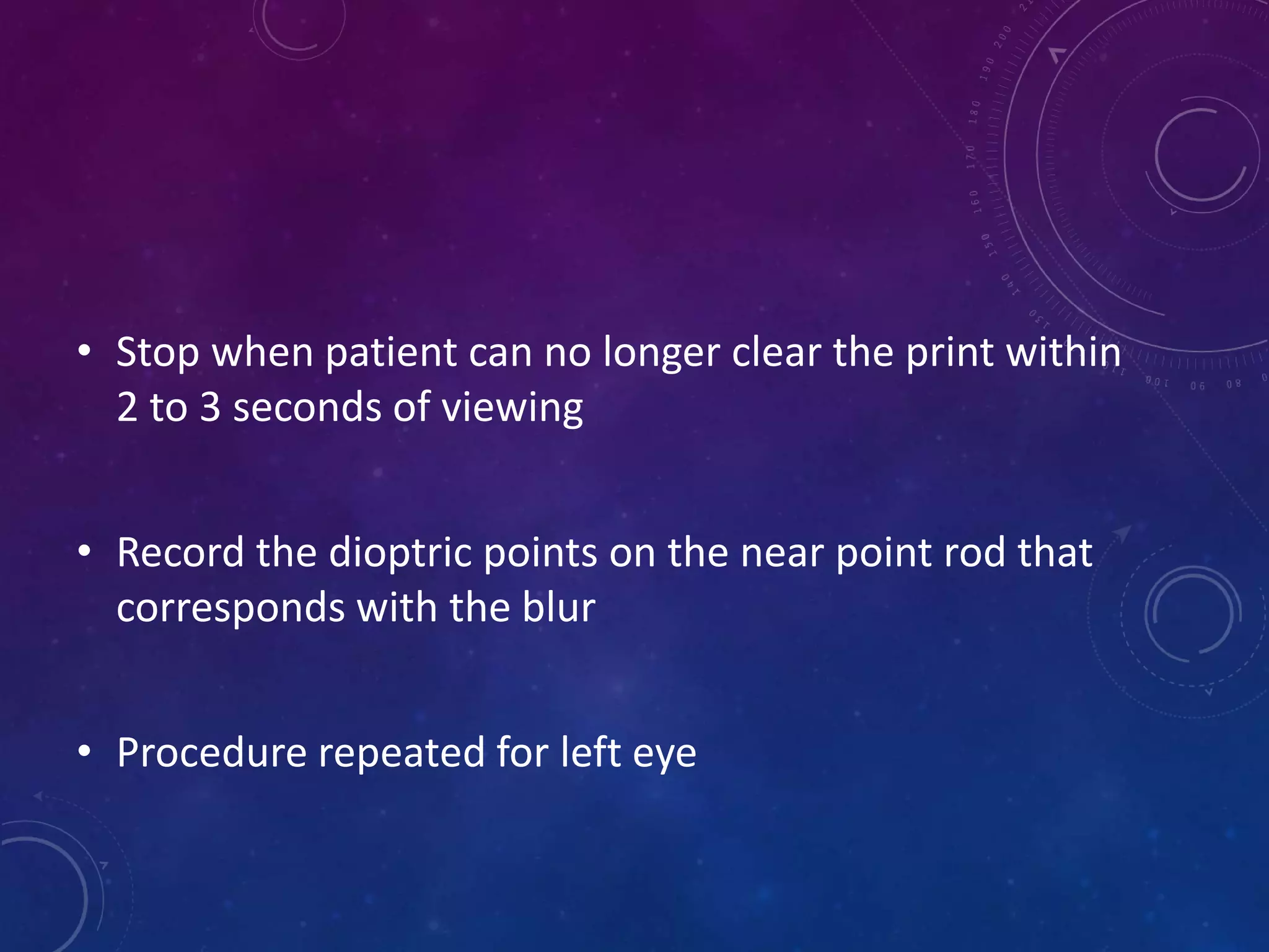 Accommodation/ Accommodation of Eye, Measurement of Accommodation of ...