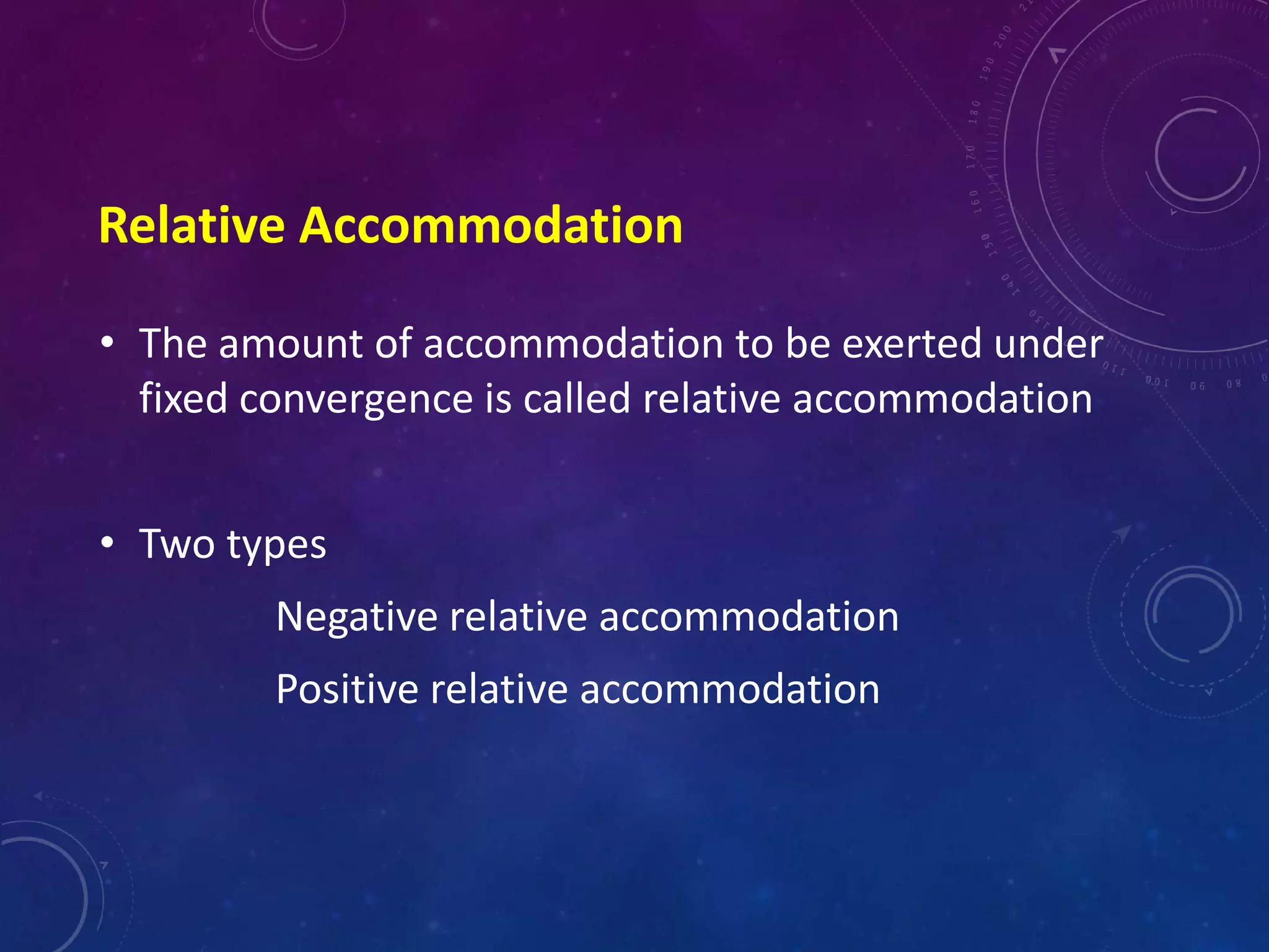 Accommodation/ Accommodation of Eye, Measurement of Accommodation of ...