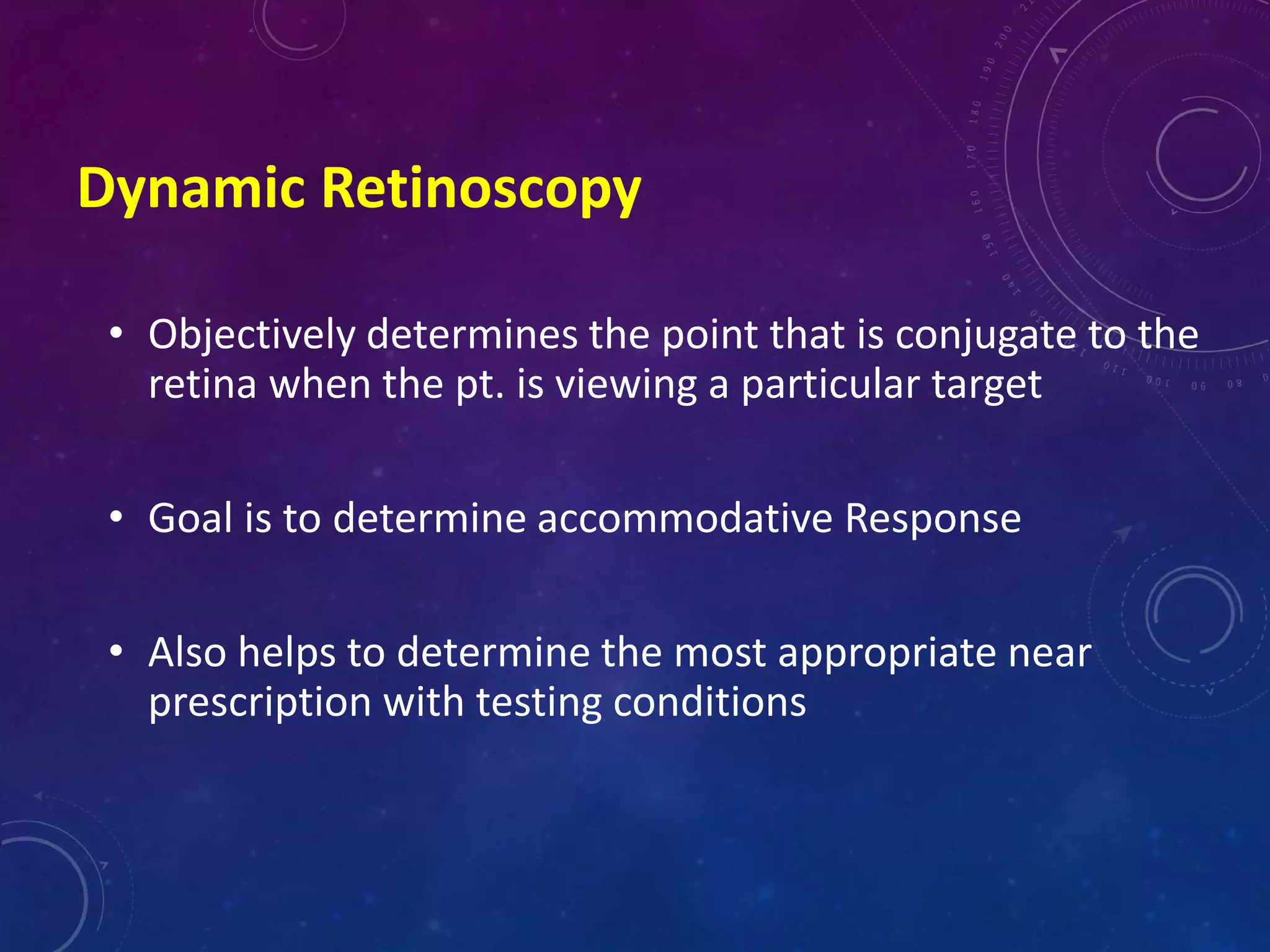 Accommodation/ Accommodation of Eye, Measurement of Accommodation of ...