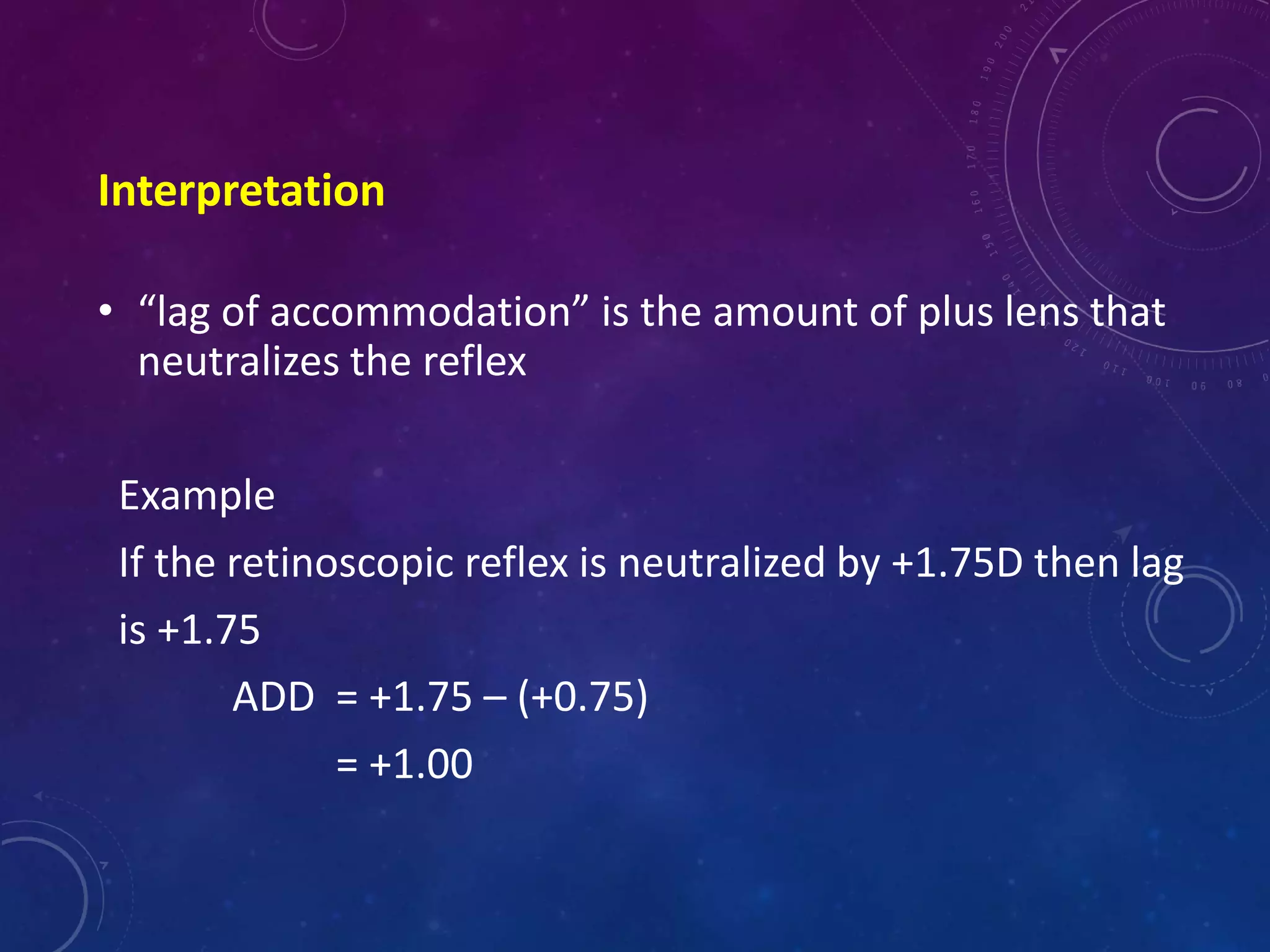 Accommodation/ Accommodation of Eye, Measurement of Accommodation of ...