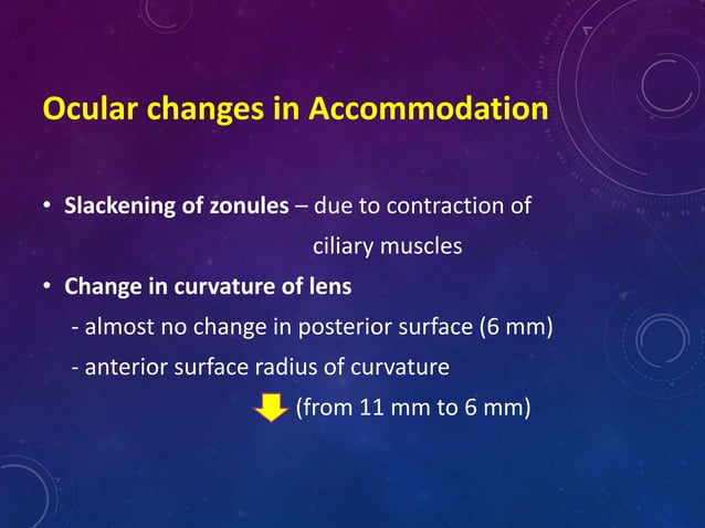 Accommodation/ Accommodation of Eye, Measurement of Accommodation of ...