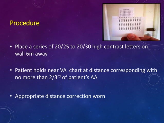Accommodation/ Accommodation of Eye, Measurement of Accommodation of ...