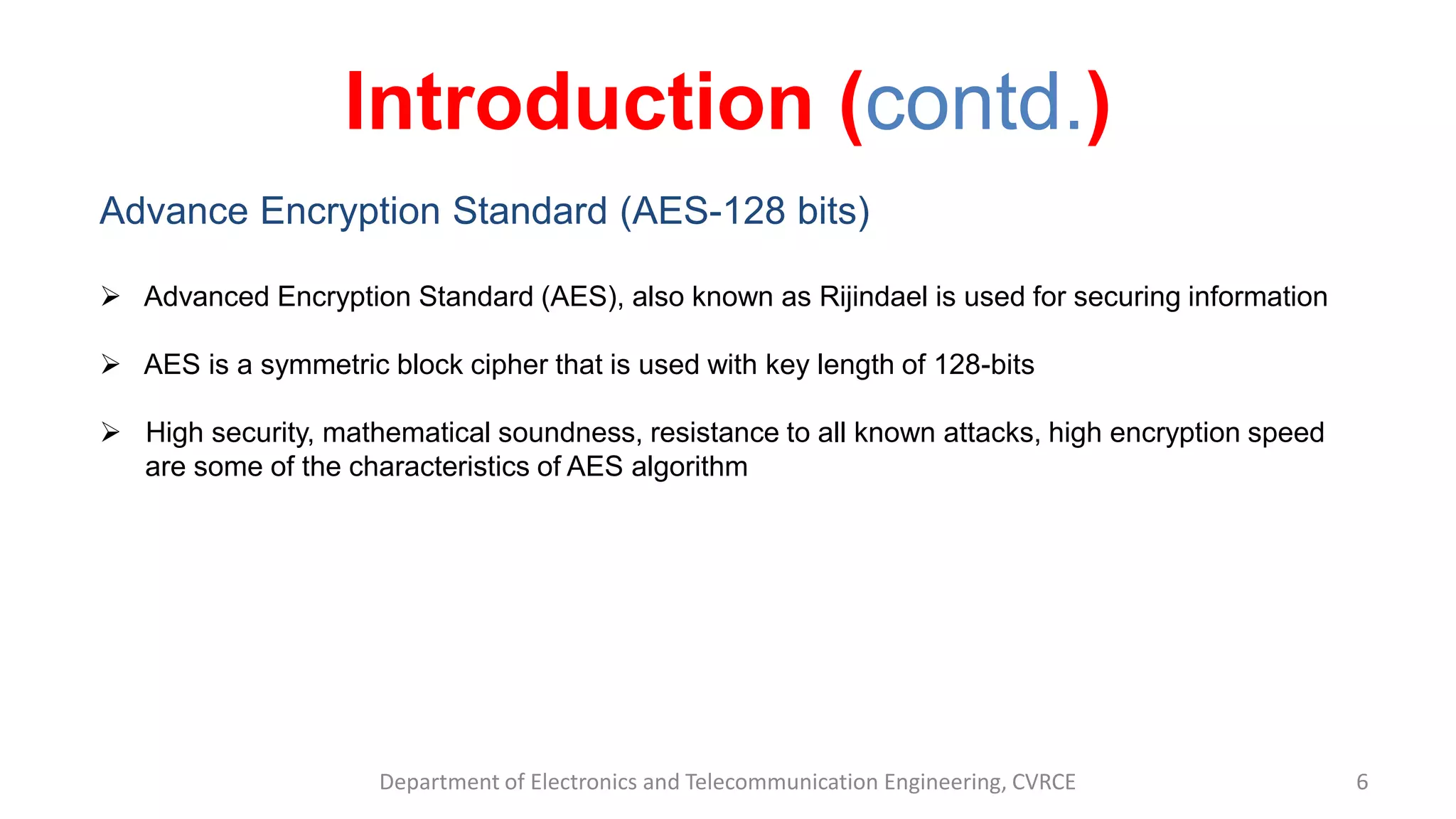 Dual Layer Security Of Data Using Lsb Image Steganography And Aes Encryption Algorithm Ppt