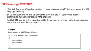 XML Introduction | PPT