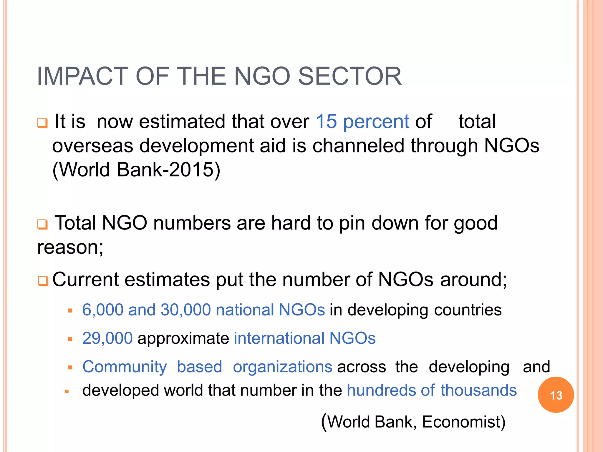 Role of NGO's in health service delivery | PPTX
