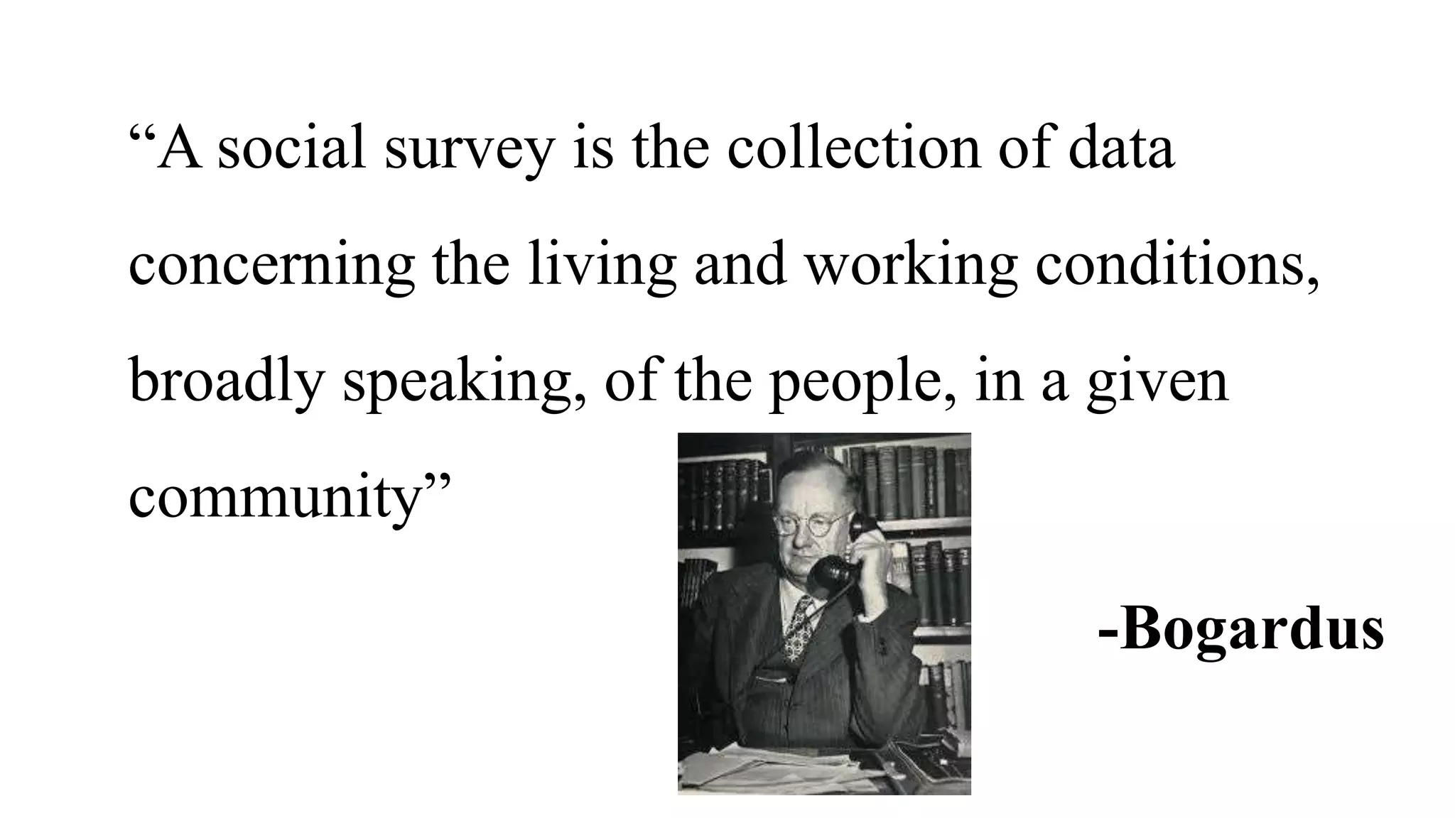 Social Survey Methods | PPTX