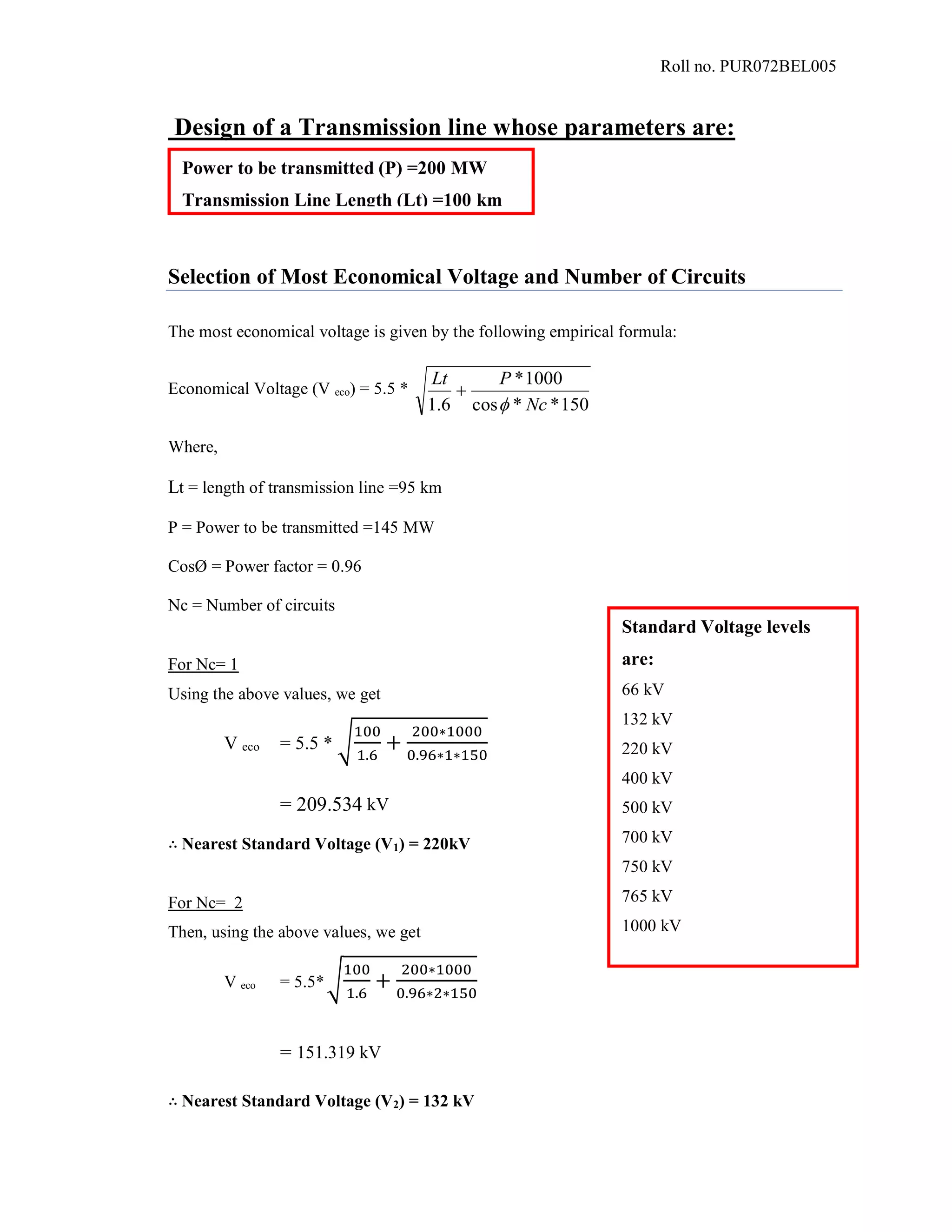 Transmission and distribution system design | PDF