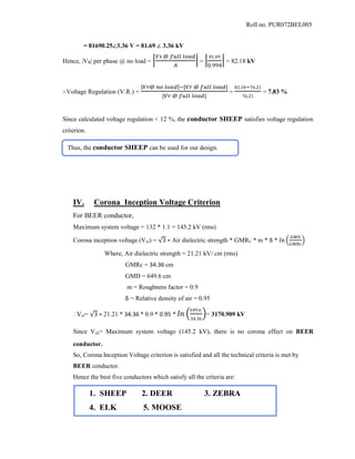 Transmission and distribution system design | PDF