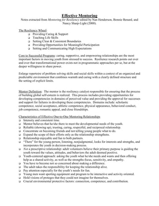 Bike Monkeys Mentor Manual | PDF