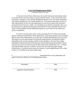 Bike Monkeys Mentor Manual | PDF