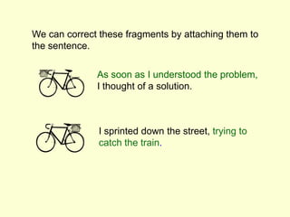 Sentence Bikes Part I | PPTX