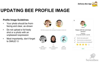 Biker 5. Introduction to Delivery Bee Application | PPTX