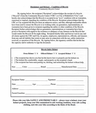 Inspection Sheet 2014 | PDF