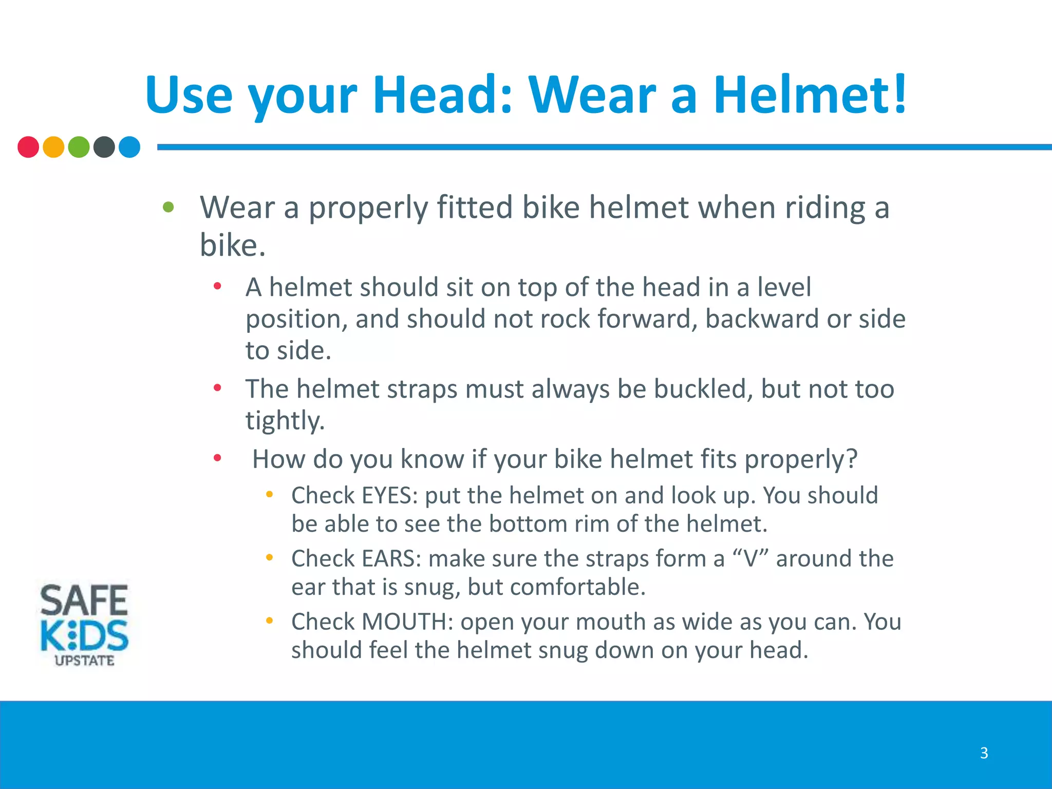 Bike Safety Presentation | PPTX